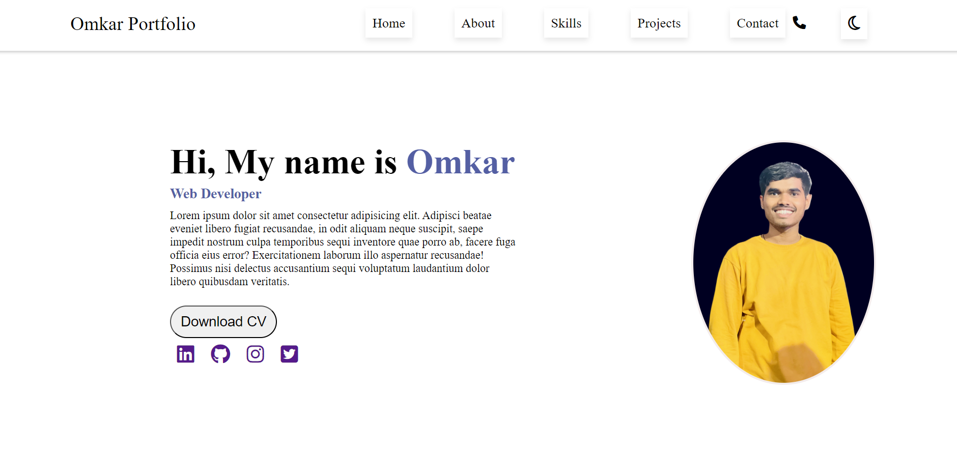 OMKAR PORTFOLIO omkar-portfolio